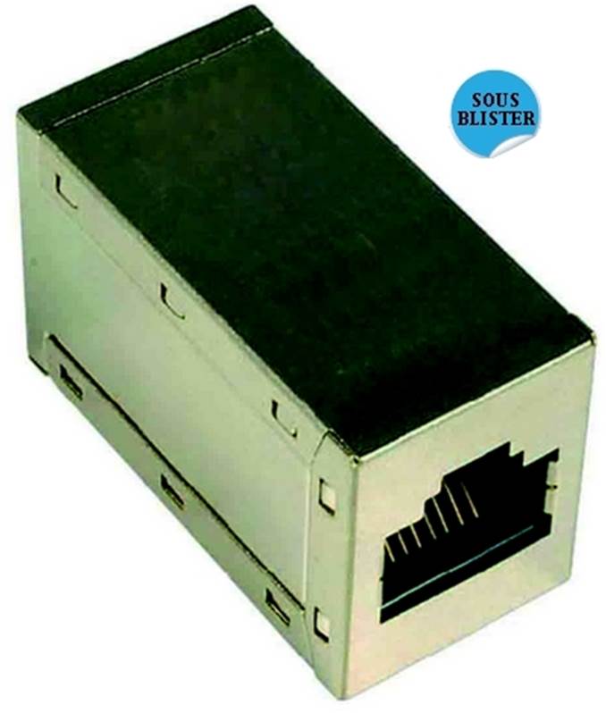 RACCORD ETHERNET RJ45 Femelle / Femelle BLINDE ERARD CONNECT